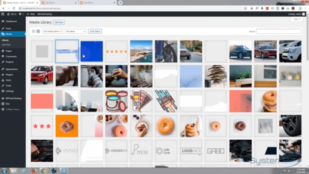 How To Make A Navbar Image Background With Divi 4