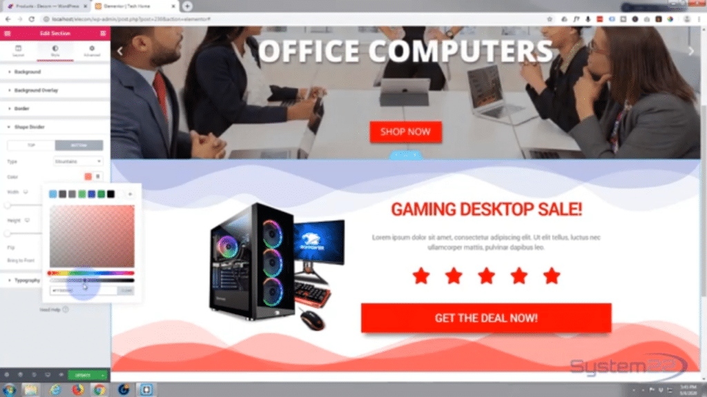 Complete Ecommerce Wordpress Website Build With Elementor Free