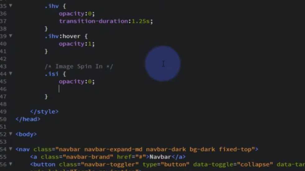 Bootstrap 4 Hover Effects Image Swap Spin In Effect