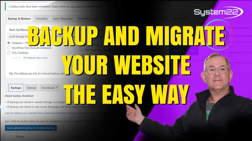 Backup and Migrate your Wordpress Website The EASY Way