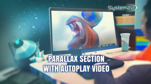 Divi Theme AUTOPLAY Video Fade In Over PARALLAX Section | S22 Blog