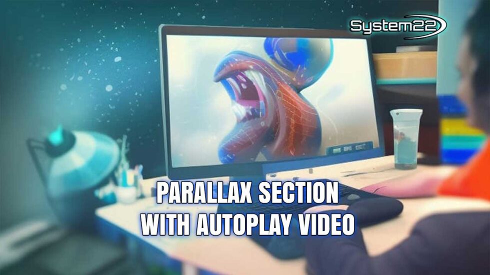Divi Theme AUTOPLAY Video Fade In Over PARALLAX Section | S22 Blog